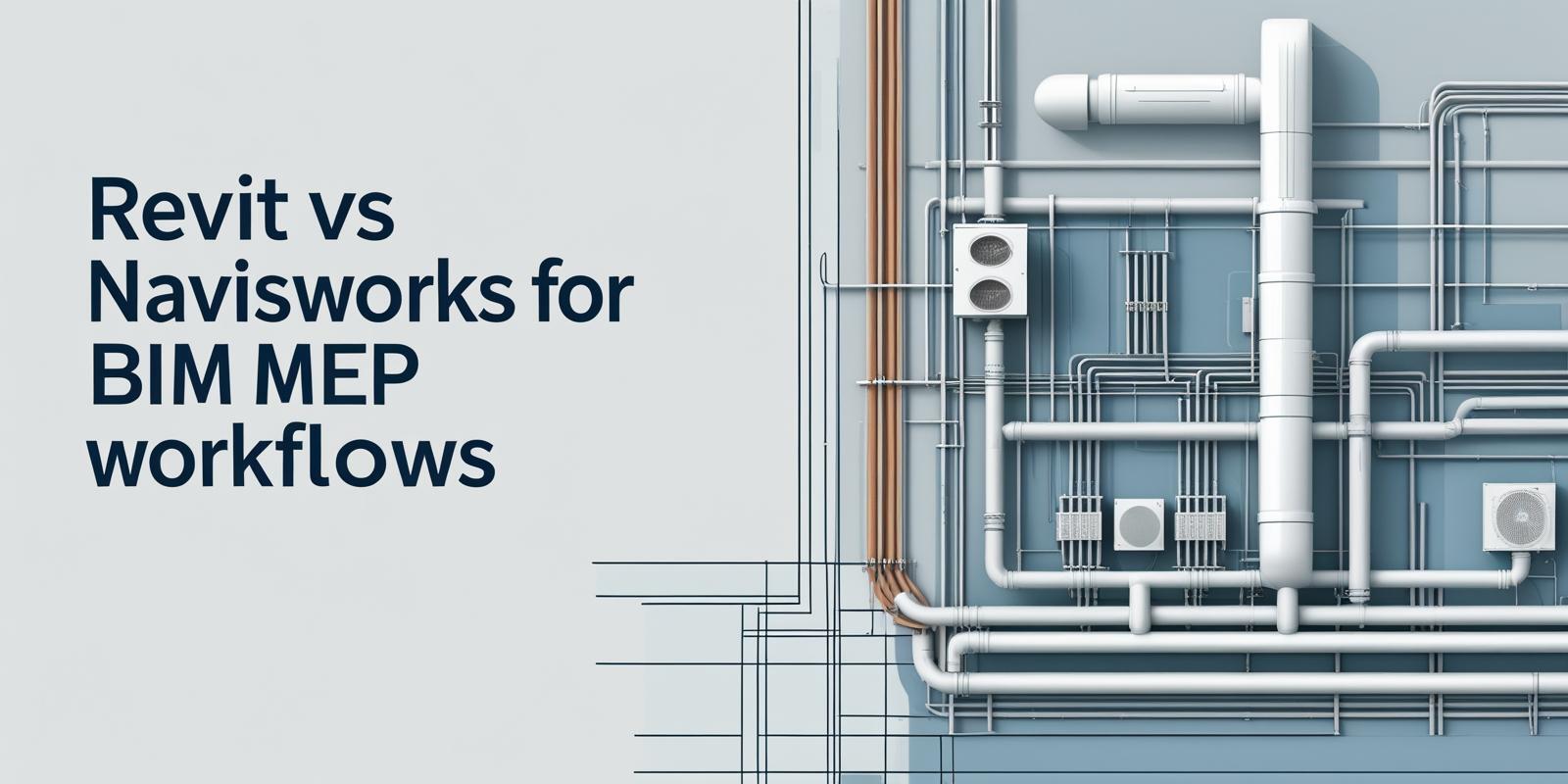 How Do Revit and Navisworks Differ in BIM MEP Workflows?